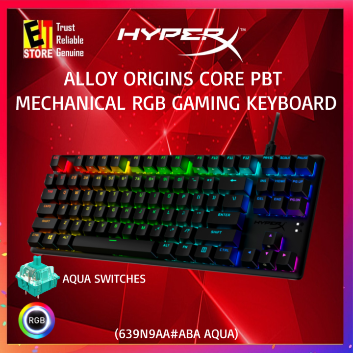《COD》《Ready Stock》HYPERX ALLOY ORIGINS CORE PBT MECHANICAL RGB GAMING ... 《COD》《Ready Stock》HYPERX ALLOY ORIGINS CORE PBT MECHANICAL RGB GAMING ...