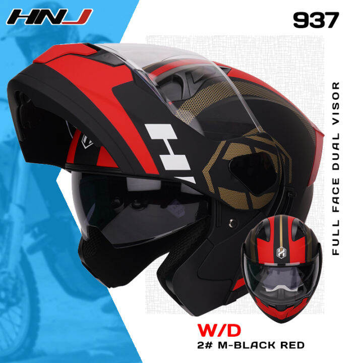 HNJ 937 WD Modular helmet Men's full face motorcycle helmet open helmet ...