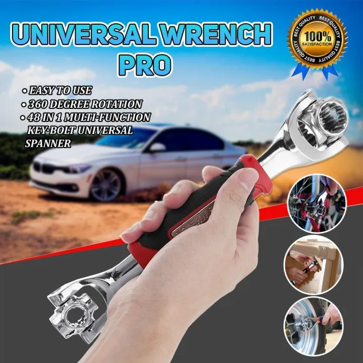 Universal wrench Pro (48 in 1 Professional Tools Multi-socket 360 ...