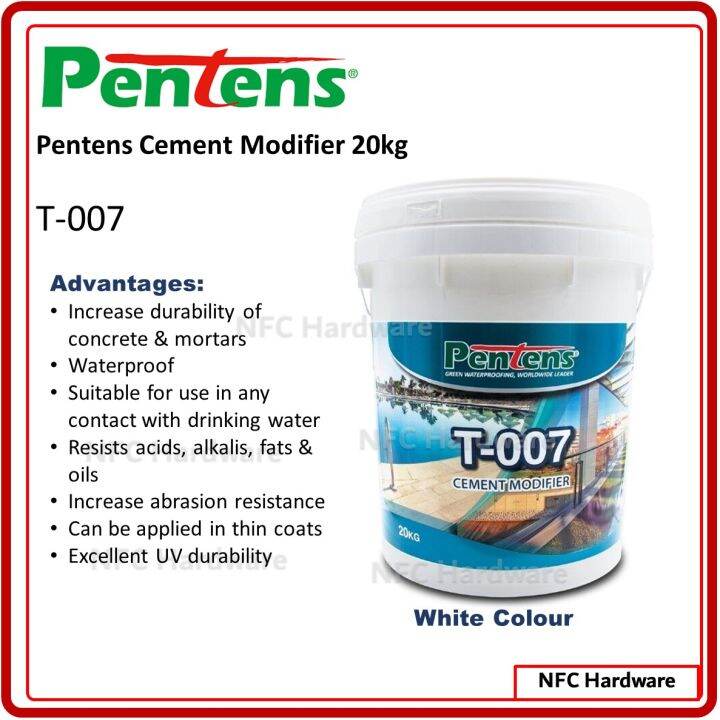 PENTENS T-007 Cement Modifier 20kg | Lazada