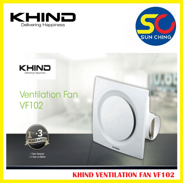 KHIND VENTILATION FAN VF102 | Lazada