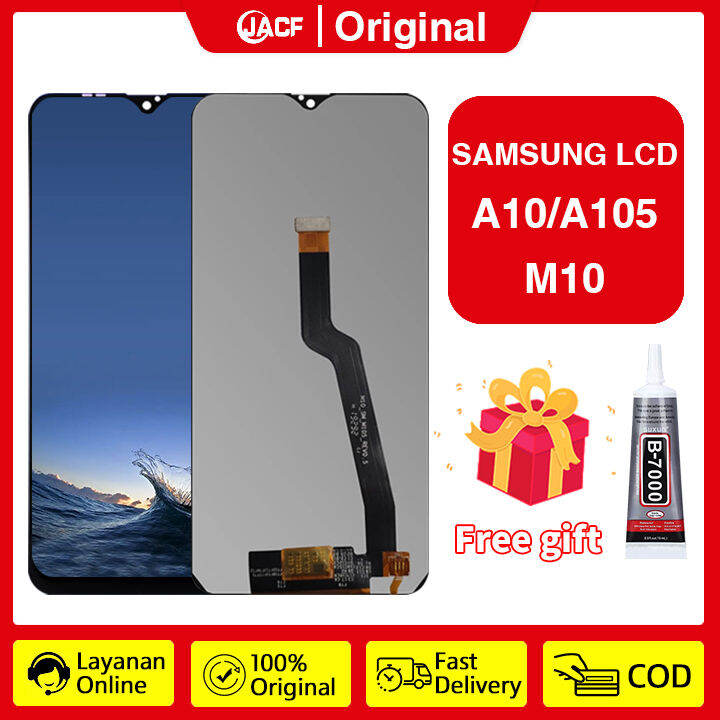 【QUALITY 100%】Lcd Samsung A10 A105 M10 M105 Fullset Layar hp ...