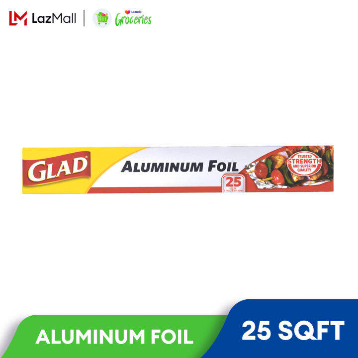 GLAD ALUMINUM FOIL 25SQFT | Lazada