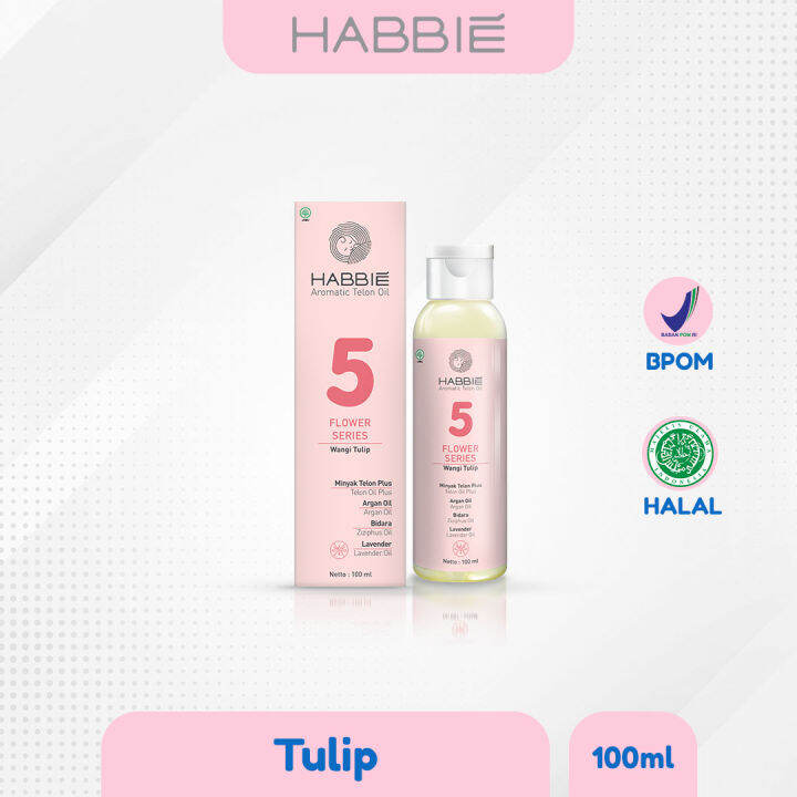 HABBIE No 5 Tulip Minyak Telon Aromatik Untuk Bayi dan Anak Flower ...