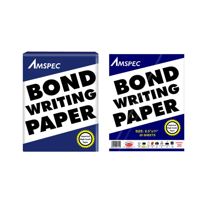 Amspec Bond Paper Ream | Lazada PH