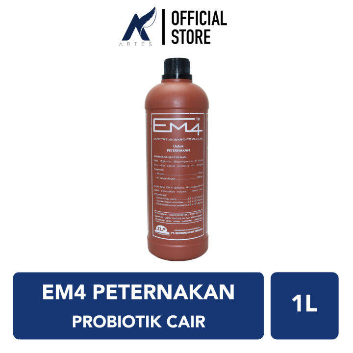 EM4 PETERNAKAN Probiotik-Obat-Pupuk-Pakan-Makanan Organik Cair Hewan ...