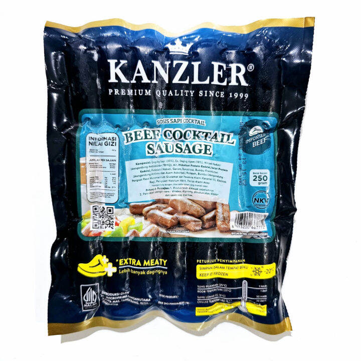 KANZLER sosis beef cocktail 250gr | Lazada Indonesia