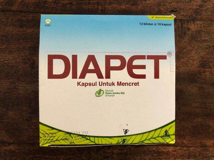 Diapet Box Isi 12 Blister Isi 10 Kapsul | Lazada Indonesia