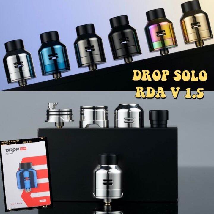 hot SOLO V1.5 Legit RDA Drop rda talo zeus dead rabbit | Lazada PH