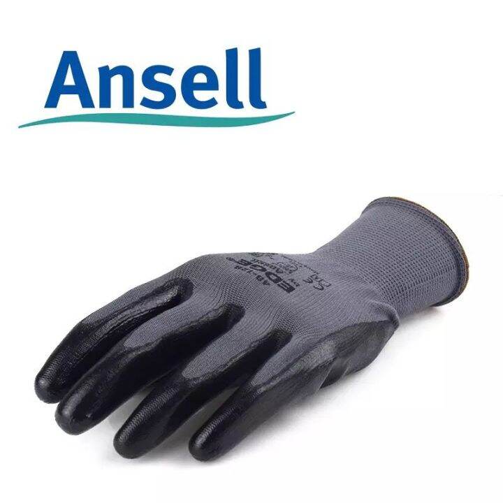 Ansell Edge® 48-128 Nitrile Palm Coated Glove | Lazada