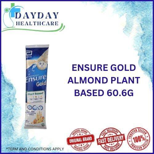 ENSURE GOLD GOLD VANILLA / COFFEE / ALMOND / WHEAT 60.6G | Lazada
