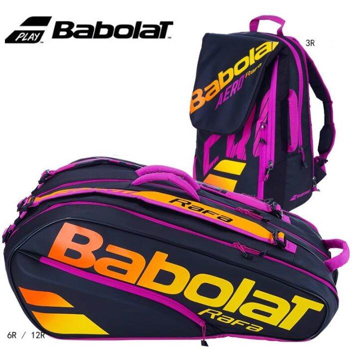 Babolat Tennis Backpack PURE AERO RAFA Raqueteira Tennis Bag 3-12 ...