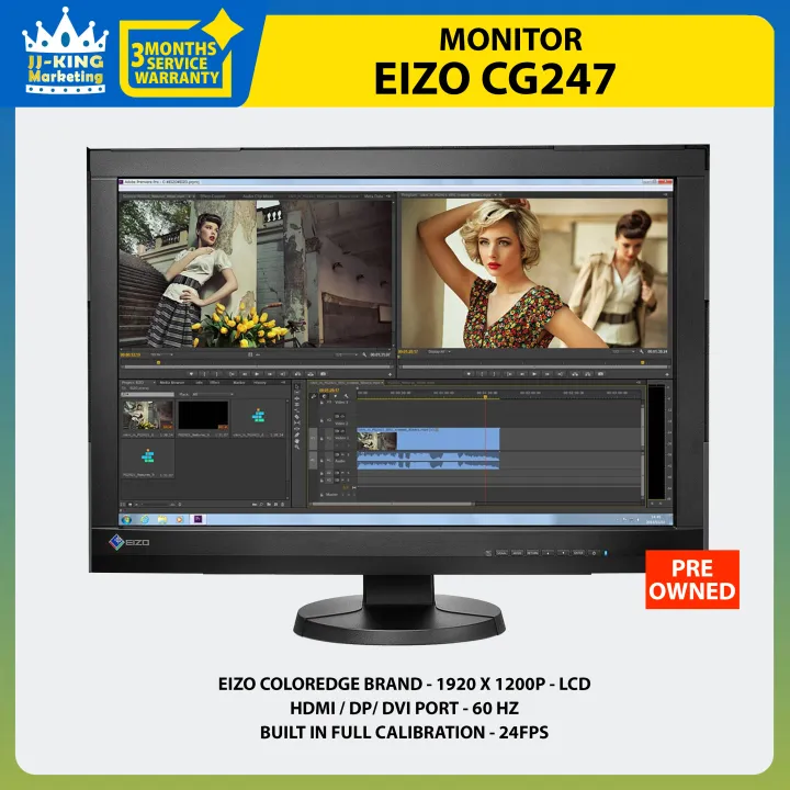 EIZO 24" ColorEdge CG247x Self-Calibrating Display without Hood | Lazada PH