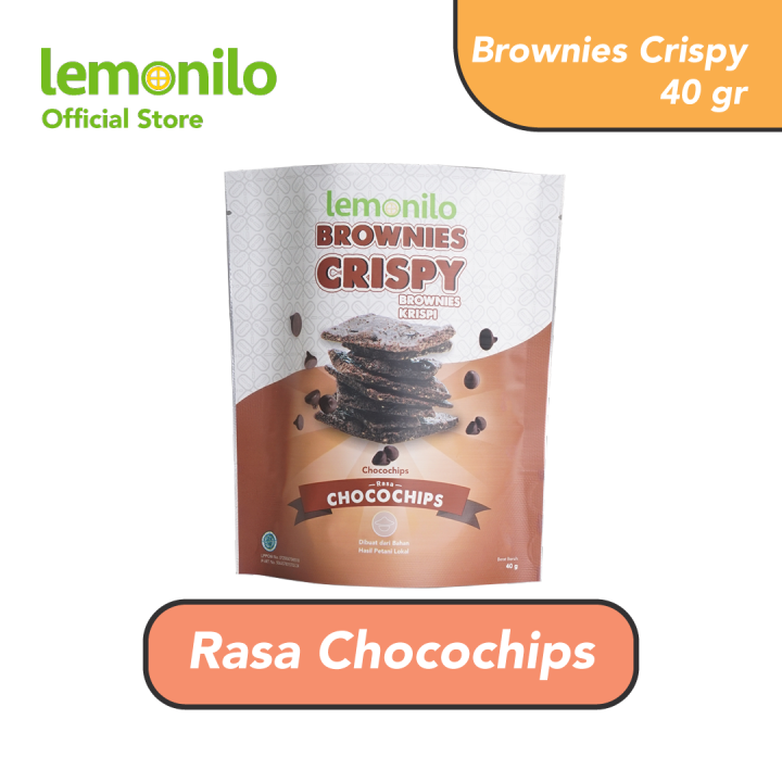 Lemonilo Brownies Crispy Chocochips 40g | Lazada Indonesia