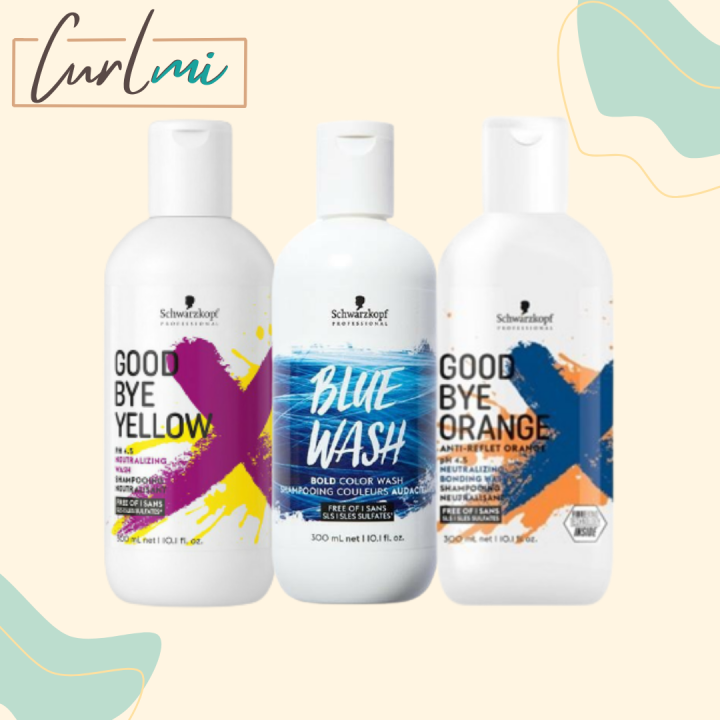 Schwarzkopf Bold Color Wash Shampoo 300ml ( Blue Wash / Purple Wash ...