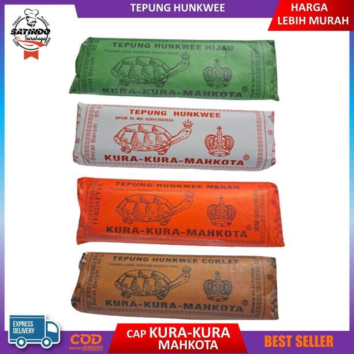 Tepung HUNKWEE Cap Kura-Kura Mahkota All Variant - HUN KWE / HUNKWE ...