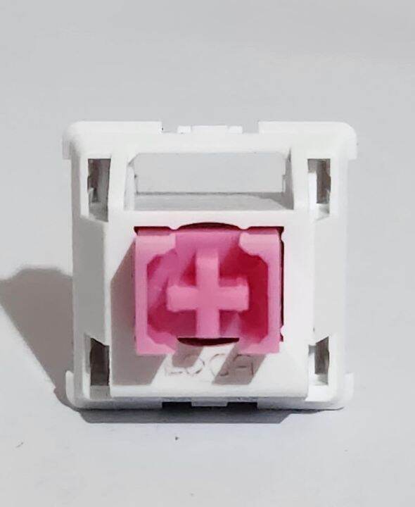 LOGA NOMYEN / PINK MILK Mechanical Keyboard Switch ( Linear ) 5 PIN ...