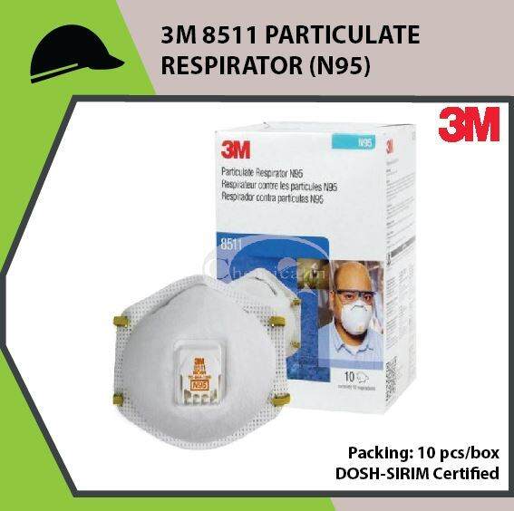 3M 8511 PARTICULATE RESPIRATOR N95 | Lazada