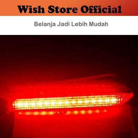 [SET] Lampu Reflektor Reflector Bumper / Bemper Belakang Fortuner ...