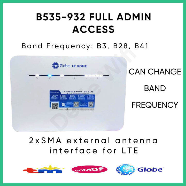 B535 932 modem with full admin access (Preloved) GLobelock | Lazada PH