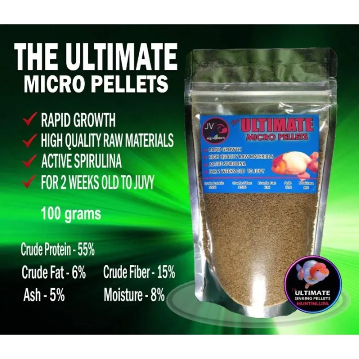 ULTIMATE MICRO PELLETS fish food | Lazada PH