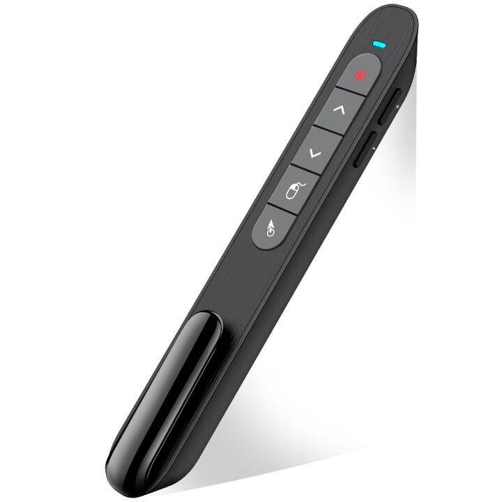 Rechargeable Wireless Presenter With Air Mouse For PPT Presentation Red ...