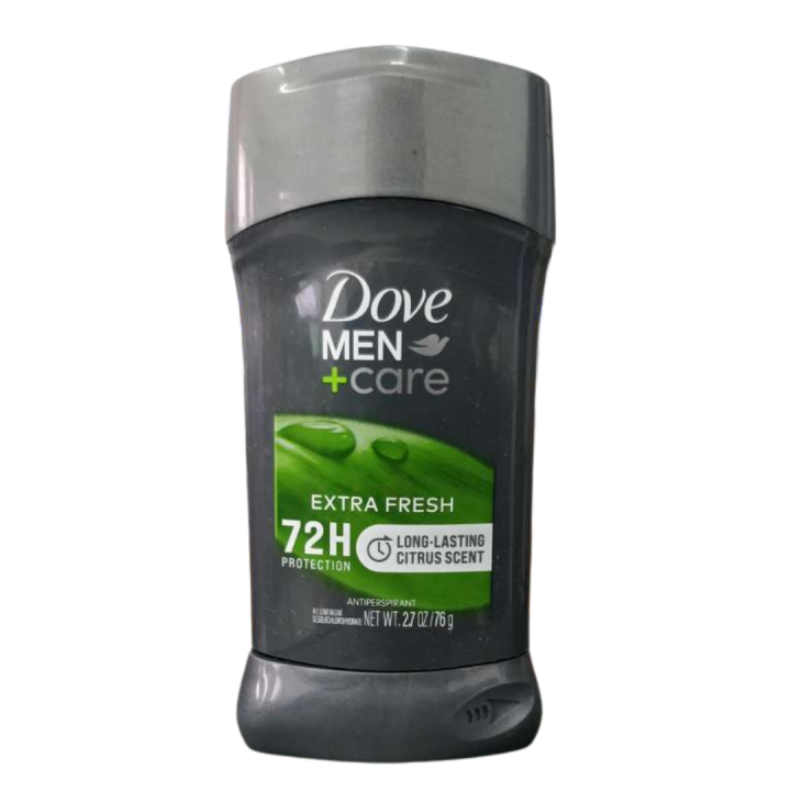 Dove Men + Care Extra Fresh 72H Deodorant Stick Protection Citrus Scent ...
