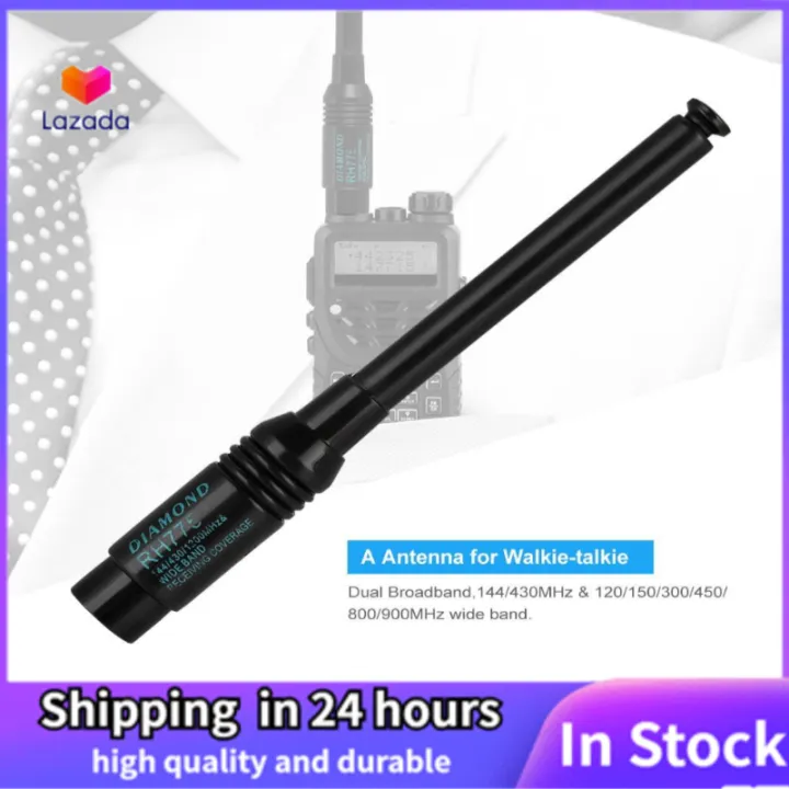 【Big Promotion】RH775 SMA Male Double Broadband Telescopic Radio WT ...