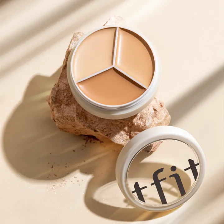 TFIT three color concealer to cover spots, face black eye, pox print ...