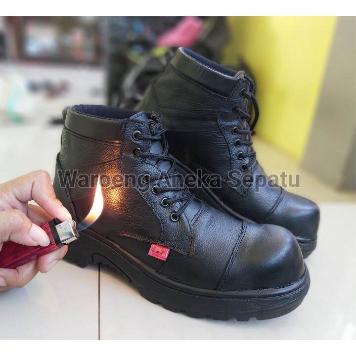 Sepatu Boots Pria Kickers Fox kulit Delta Proyek Tracking Gunung Safety ...