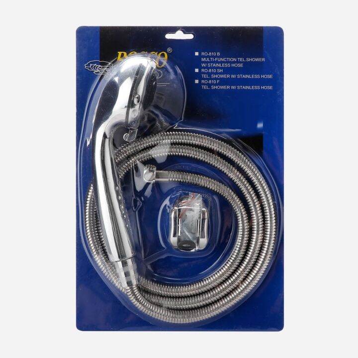 ☞Rosco Multifunction Telephone Shower with Stainless Hose RO-810B ...
