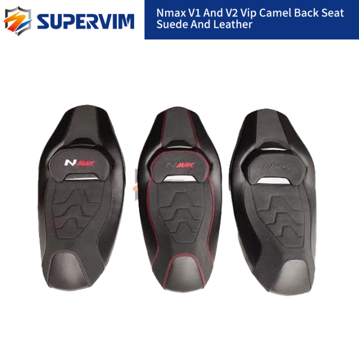 Supervim Motorcycle Nmax / Aerox / Honda Click Camel Back Seat Suede And Leather | Lazada PH