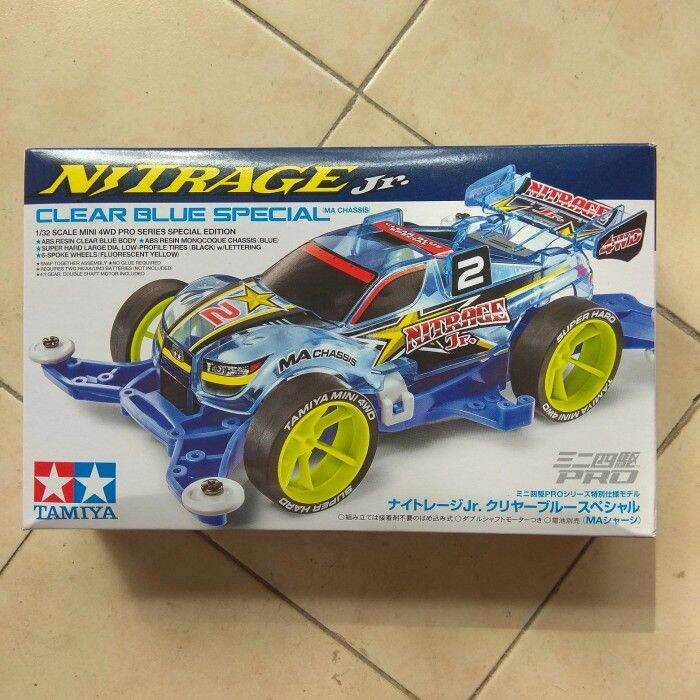 Tamiya Nitrage Jr. Clear Blue Special MA Chassis 4WD Original | Lazada ...
