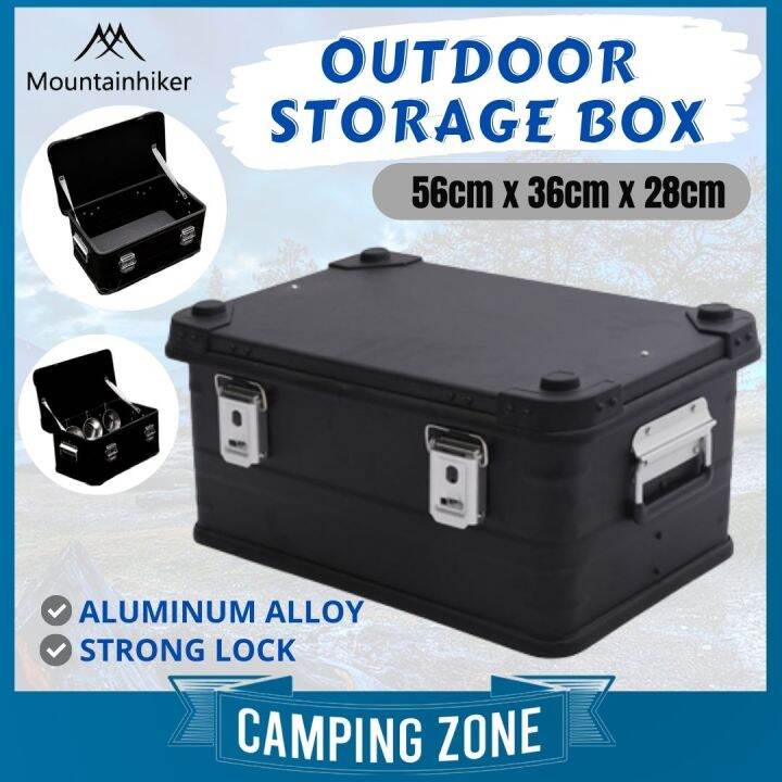 MOUNTAINHIKER Aluminium Storage Box Camping Box Aluminum Box Camping ...