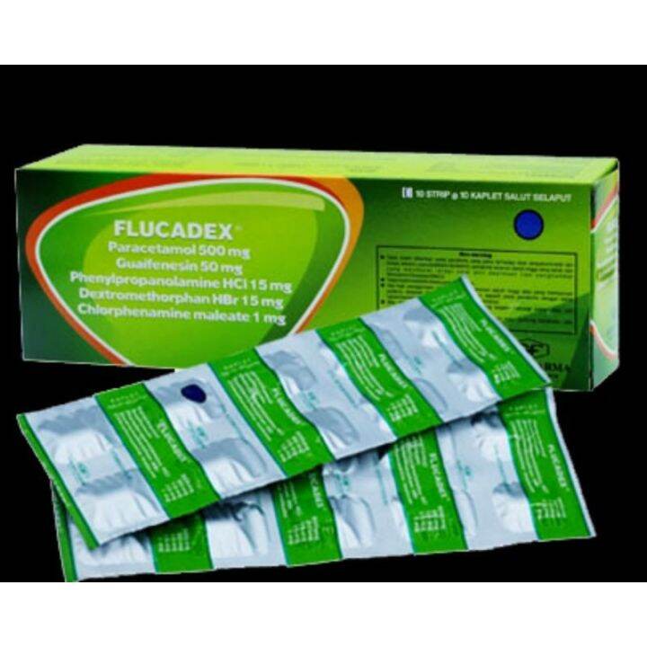 Flucadex Tablet per BOX isi 10 Strip ( 100 Tablet) | Lazada Indonesia