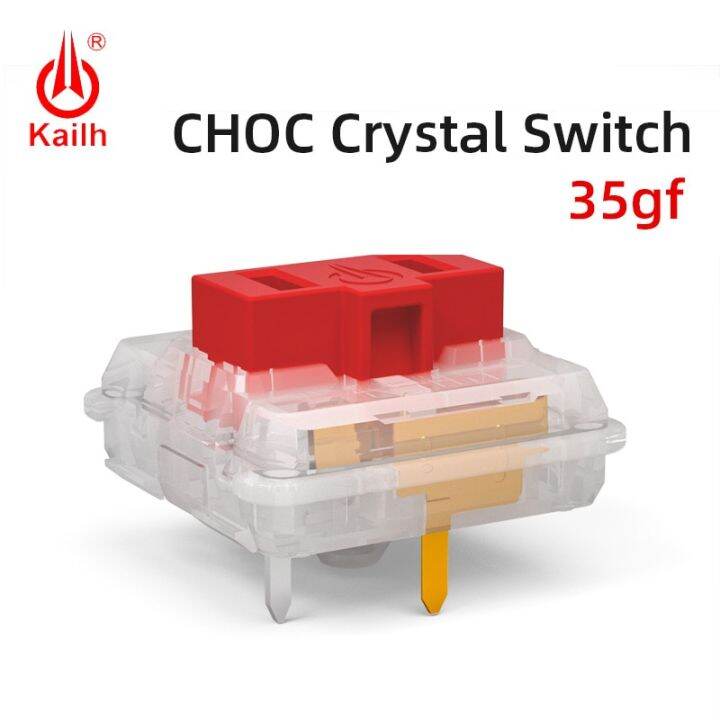 Kailh Choc Red Crystal Switch low profile Switch Chocolate Mechanical ...