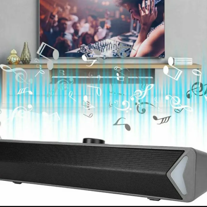 SPEAKER BIOSKOP SOUNDBAR HOME THEATER DESKTOP HIFI STEREO HEAVY BASS ...