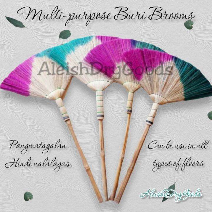 Walis Tambo / Native Brooms / Colored Brooms / Buri Brooms | Lazada PH