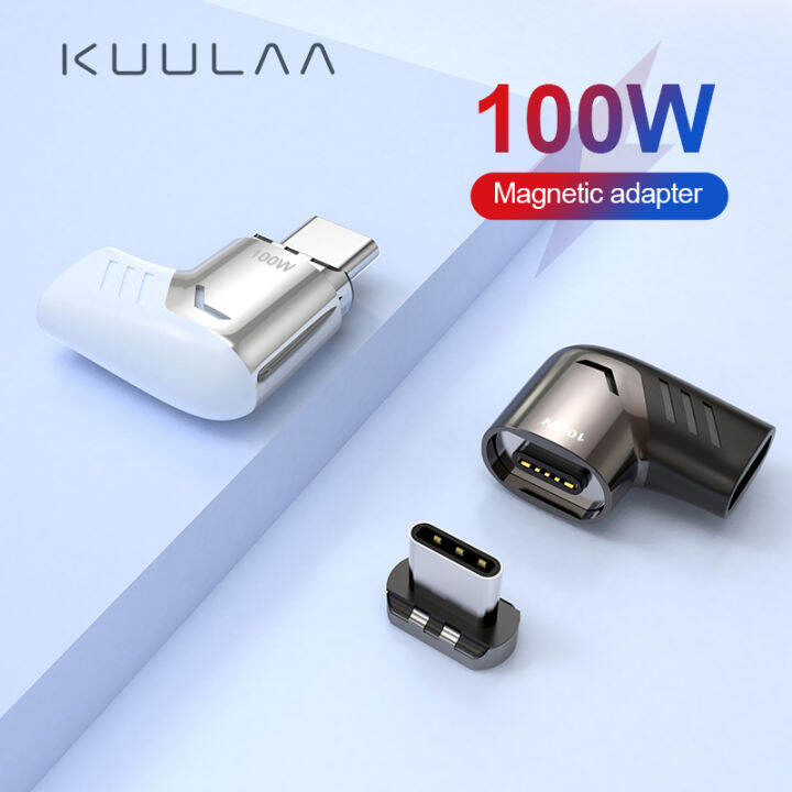 Trusted KUULAA 100W USB Type C Magnetic Adapter Type-C Male To USB C ...