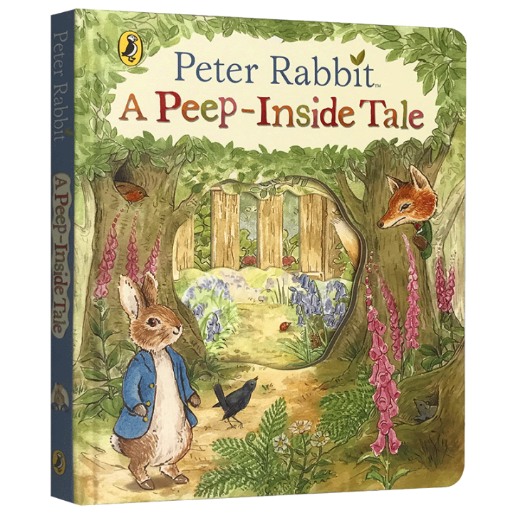 Peep Inside Peter Rabbit A หนังสือนิทานระบายสีหนังสือนิทานกิจกรรมภาษาอังกฤษสำหรับเด็ก | Lazada.co.th