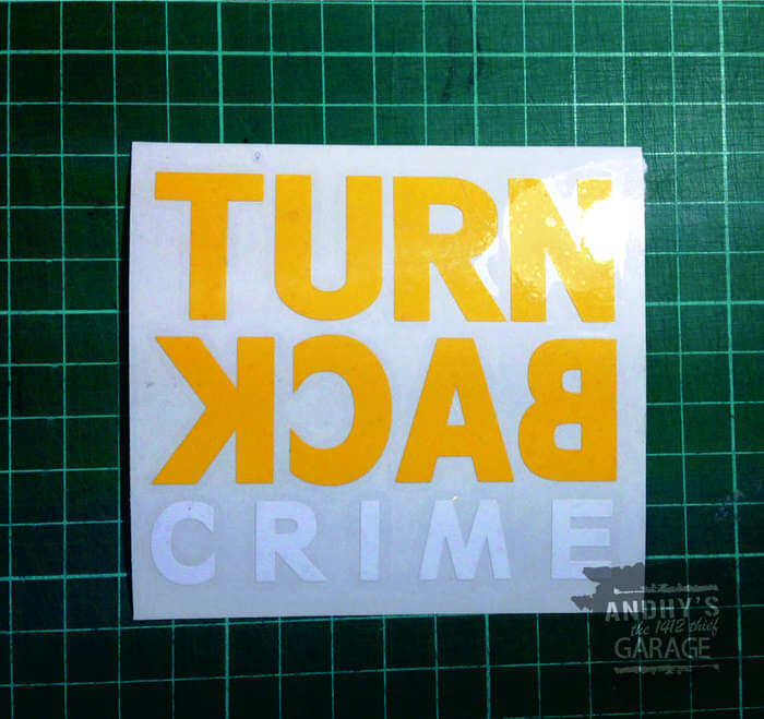 Sticker / Stiker Turn Back Crime 1 | Lazada Indonesia