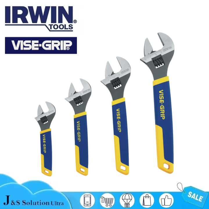 IRWIN VISE-GRIP Adjustable Wrench | Lazada