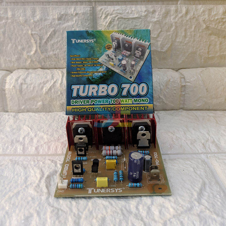 KIT Driver Power Turbo 700 Mono Tunersys / Power Amplifier Turbo 700 ...