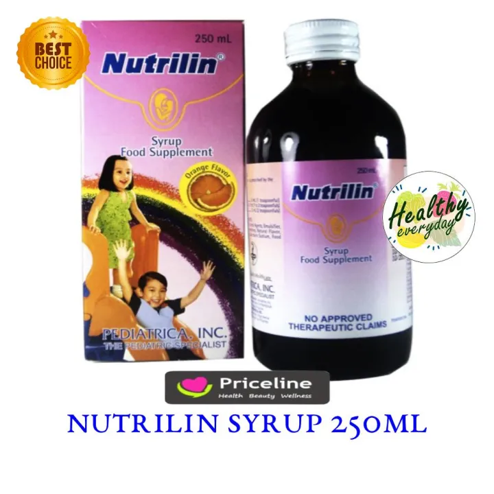 Nutrilin syrup 250ml | Lazada PH