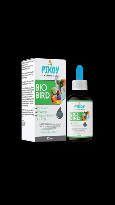 PIKOY BIO BIRD Liquid Organic Probiotic Drops with Enzymes & Herbal ...