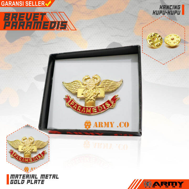 Brevet Paramedis / pin wing paramedis | Lazada Indonesia