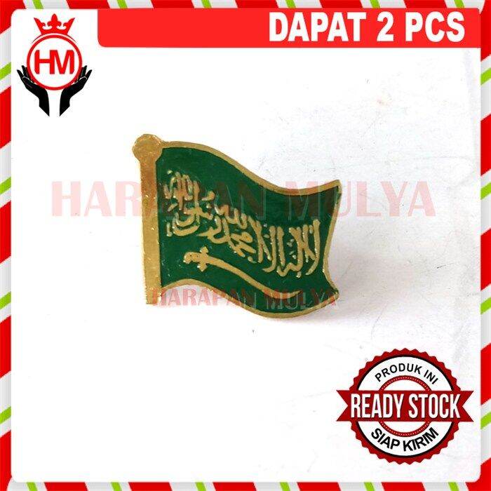 Pin Flag Negara Arab Saudi Pin Bendera Negara Arab Saudi Murah Flag Pin ...