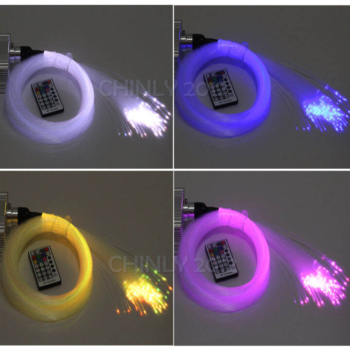 Smartphone APP Control Fiber Optic Light 10W Twinkle Effect Bluetooth ...