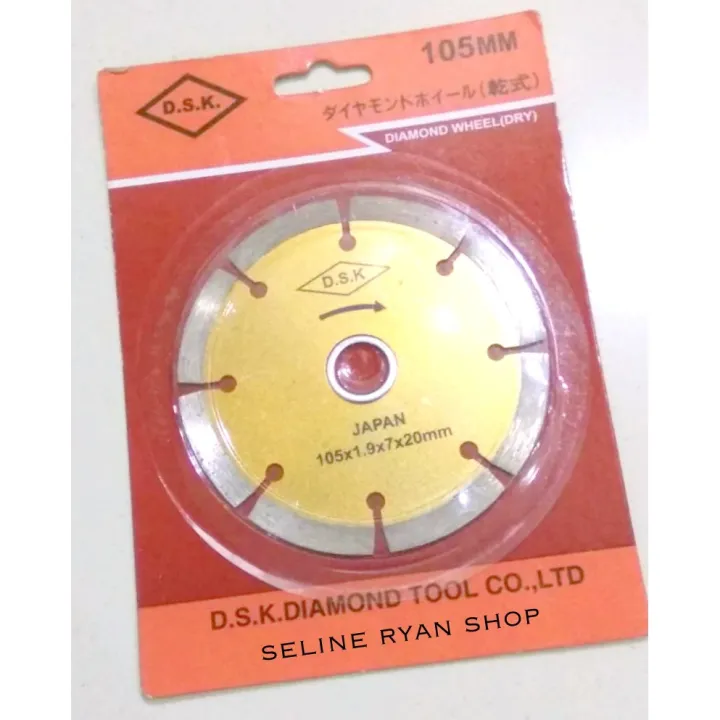 DSK DIAMOND WHEEL KERING 105 MM | Lazada Indonesia