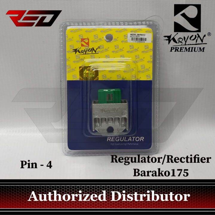 Regulator / Rectifier Kryon Barako175 / CB110 / CB125 / CT100-Bajaj ...